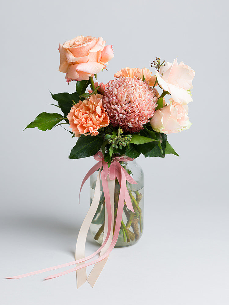 Peach Pop | Flowers Melbourne – Flowerdose – flowerdose